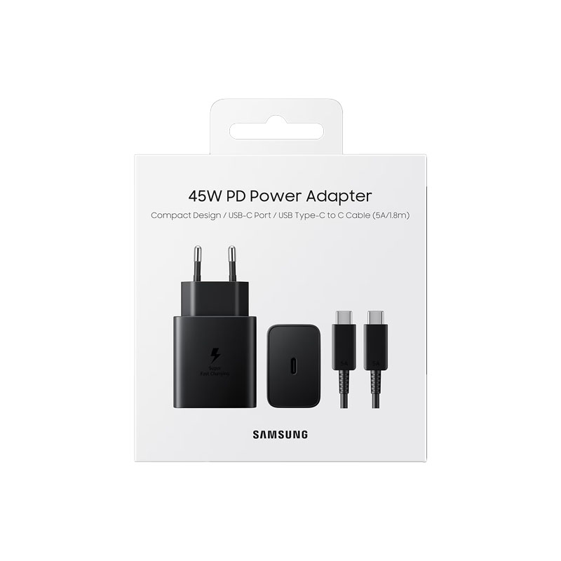 Samsung Adapter Fastcharge 45W (รวมสายเคเบิล) | Jaymart