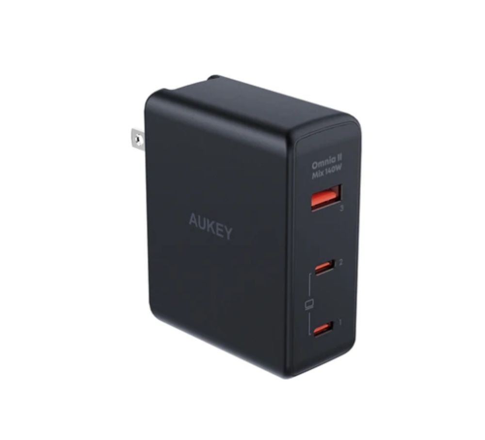 AUKEY PA-B7O Omnia II Mix S 140w 3-Port PD + C to C 140W | Jaymart