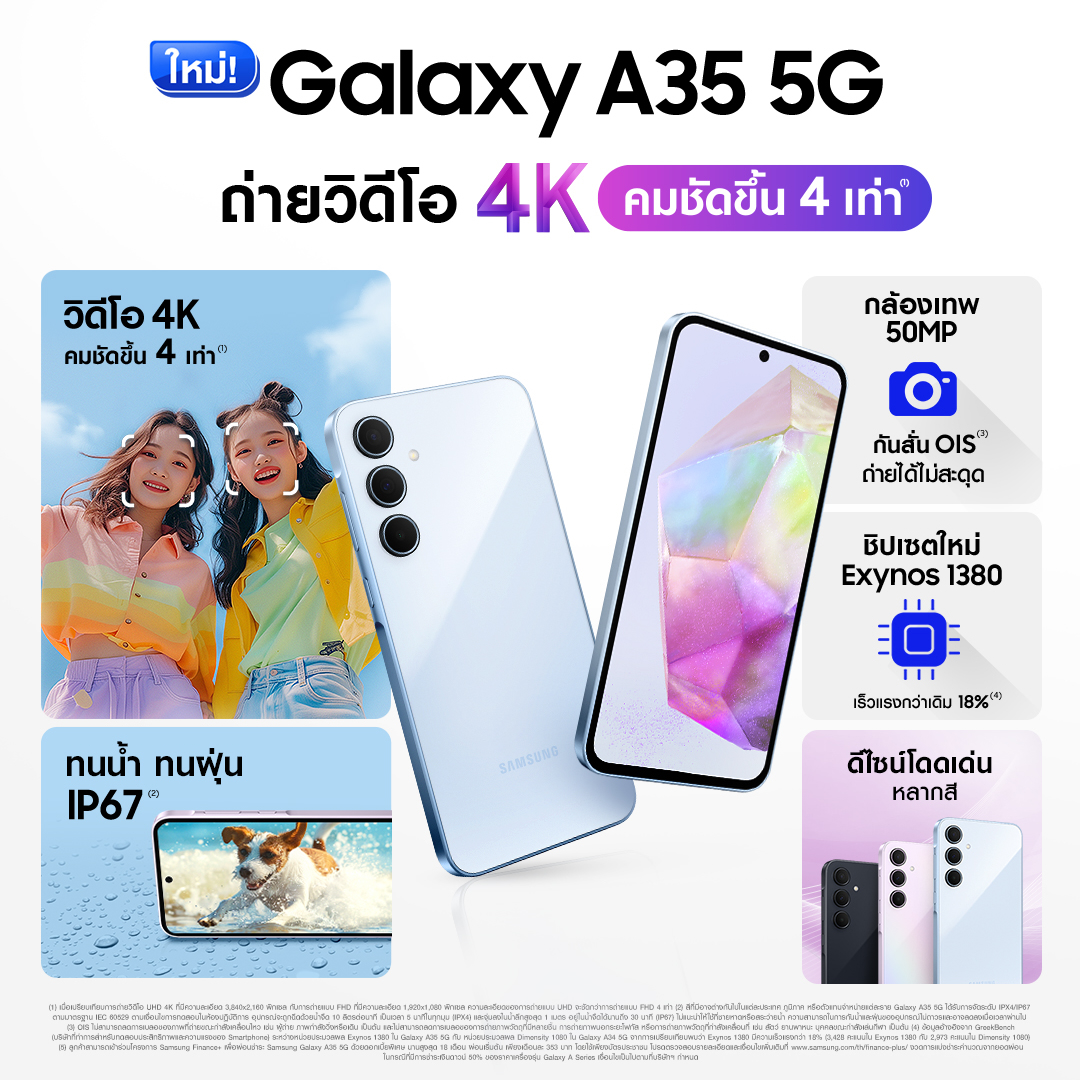 Samsung Galaxy A35 5G 8/128GB | Jaymart
