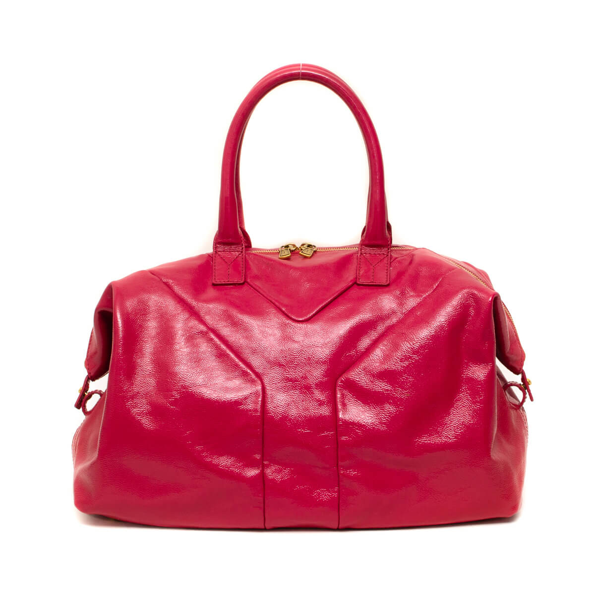 Pink Patent Leather Easy Tote Bag