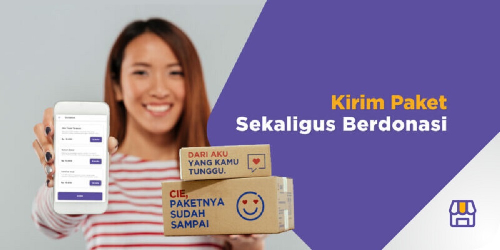 Kirim Paket Sekaligus Berdonasi di Aplikasi Paxel