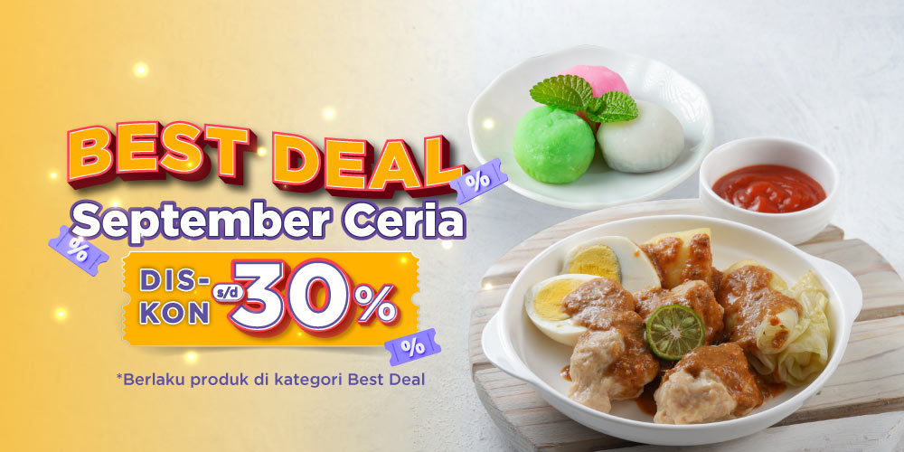 September Ceria, Nikmati Diskon hingga 30% saat Jajan di PaxelMarket!