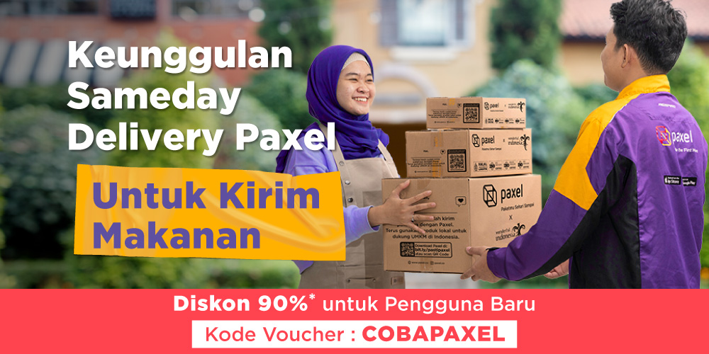 Kirim Paket Sameday Delivery - Kirim Paket Berat - Paxel