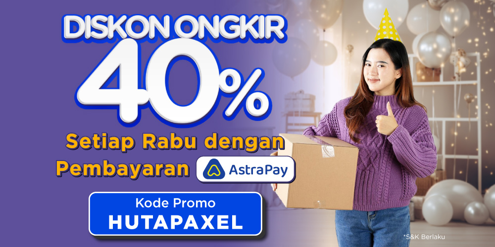 Nikmati Diskon Ongkir 40% dengan AstraPay Setiap Hari Rabu!