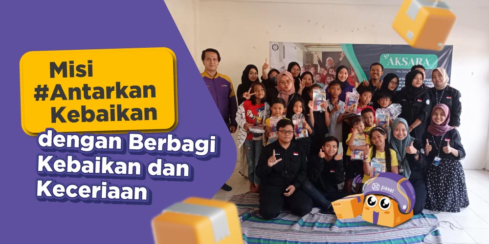 Wujudkan Misi #AntarkanKebaikan dengan Berbagi Kebaikan dan Keceriaan
