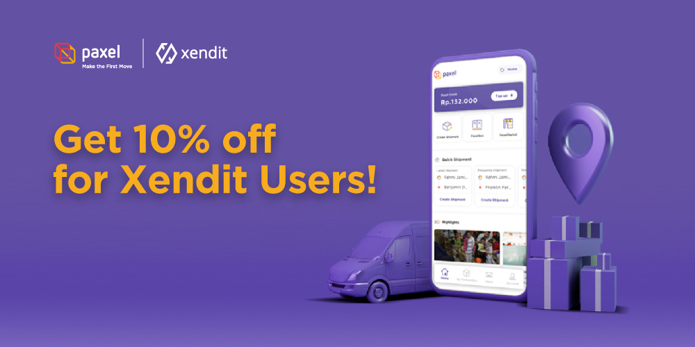 Diskon Ongkir Paxel Khusus untuk Kamu, Merchant Xendit!