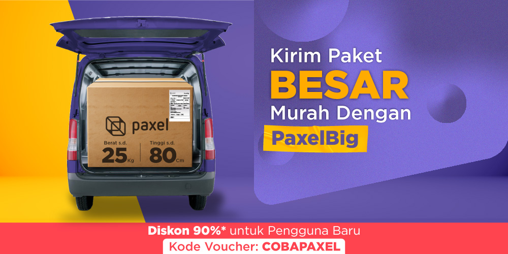 Cek Tarif Ongkir FLAT pengiriman Sameday Delivery Dengan Paxel - Paxel