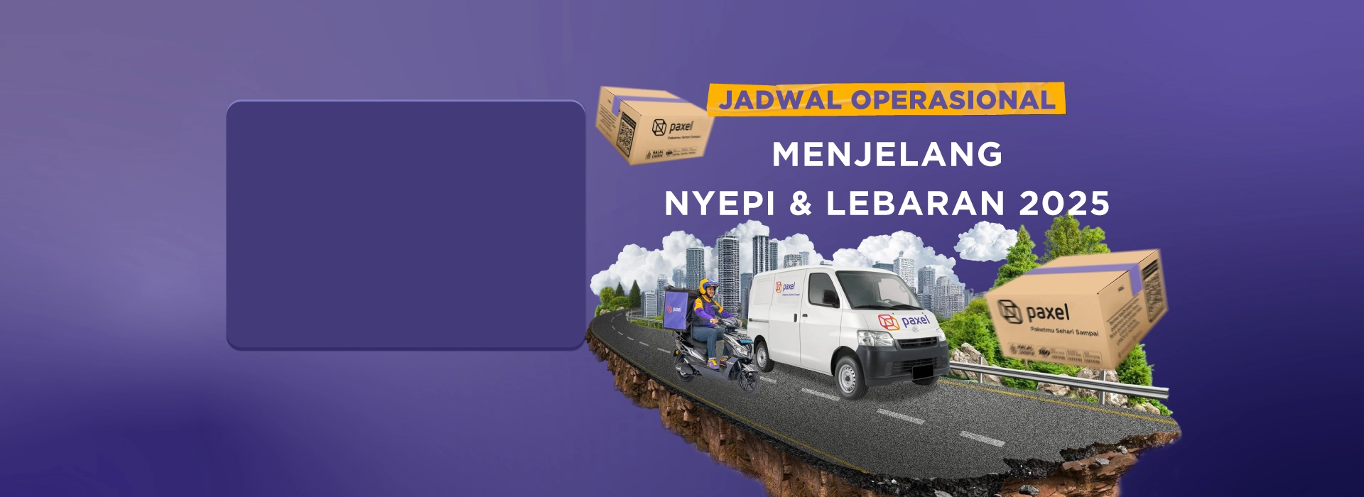 Send Sameday Delivery Package - Send Heavy Package - Paxel