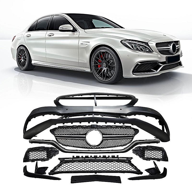 Permaisuri | Accessories - W205 Bumper Kits Styling C63 Style Body Kits