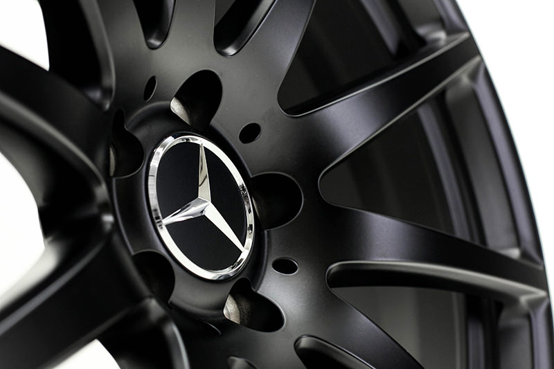 Permaisuri | AMG - AMG Sytle V SL Satin Black w/ Machined Edge 20"