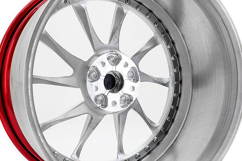 Permaisuri | HRE - S204 | Brushed Gloss Polished Red
