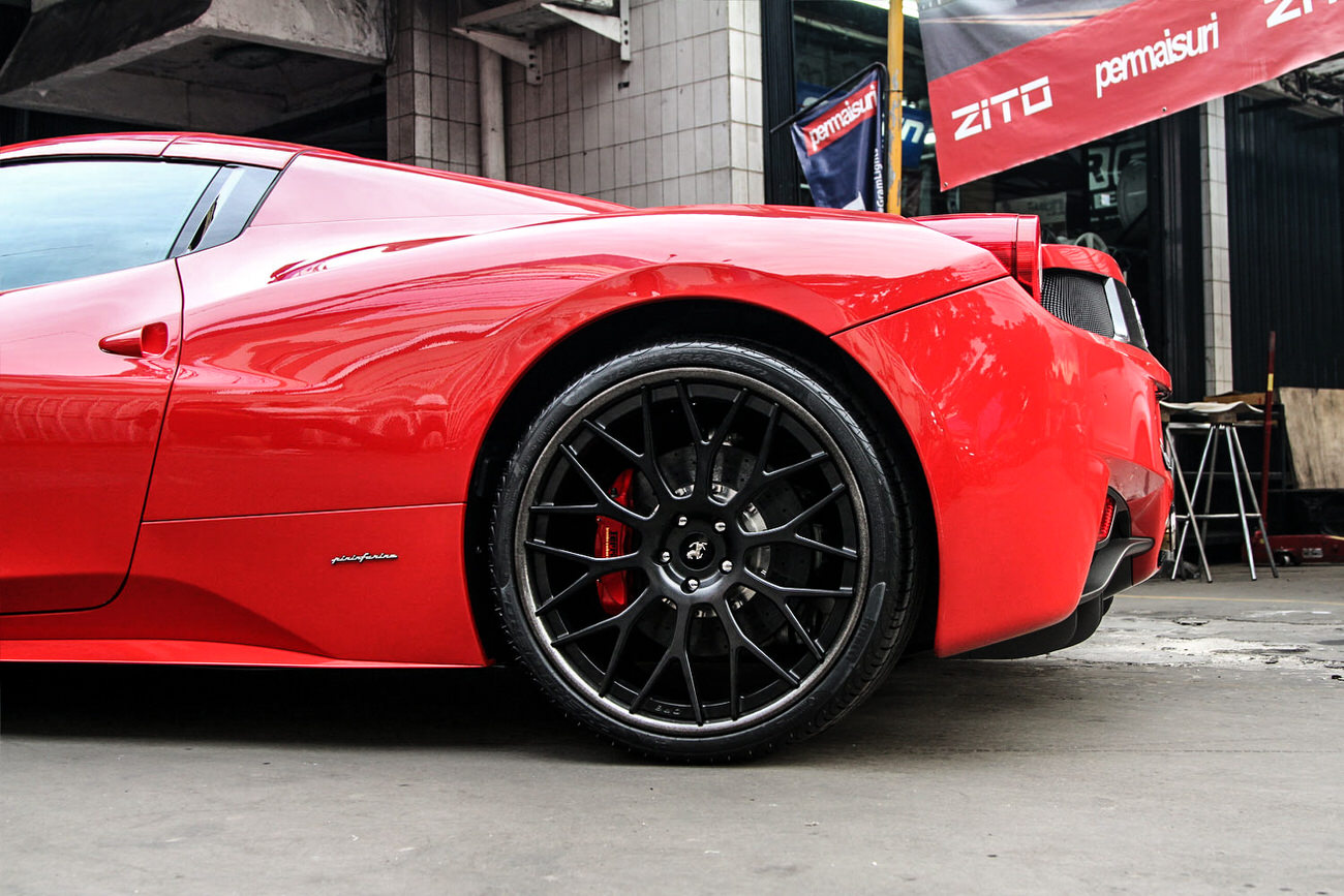 Permaisuri | Ferrari 458 with DPE CS Series CS20