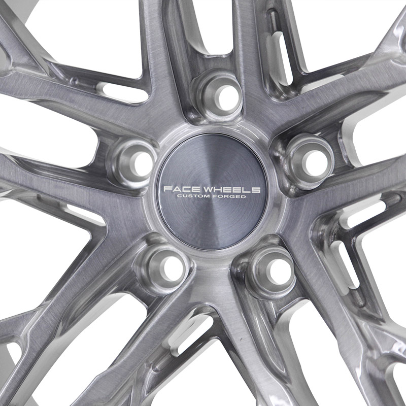 Permaisuri | Facewheels - FW166 | Brushed Titanium 20