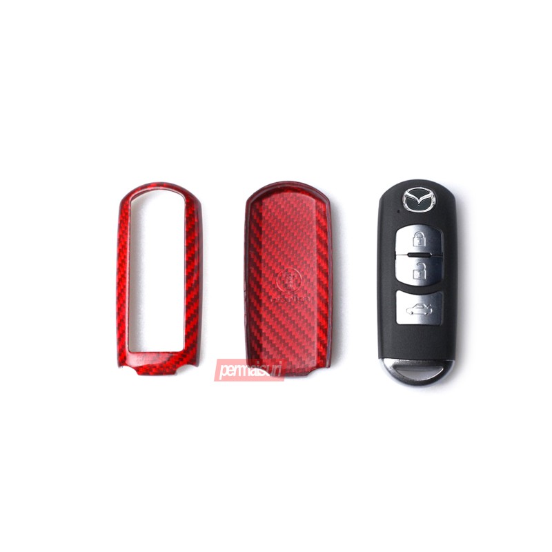 Permaisuri | Accessories - Key Case Carbon Red Mazda