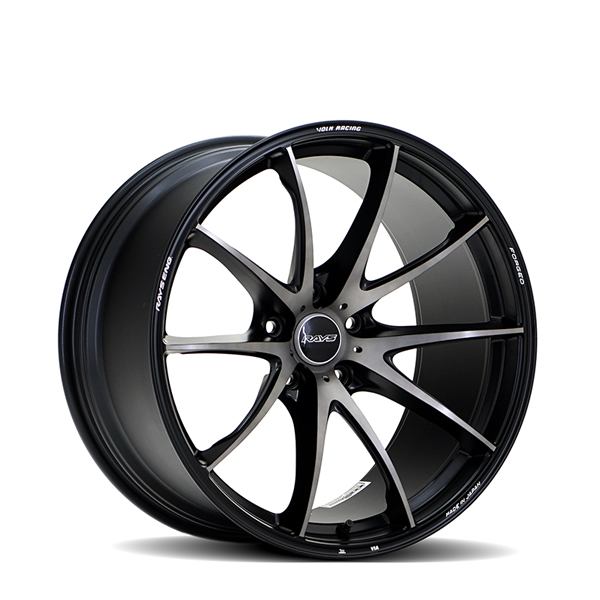 Permaisuri | Rays - G25 Edge Pressed Matte Black Spoke DC 20