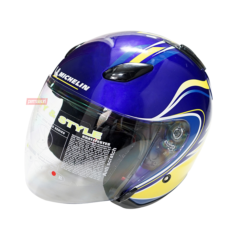 Permaisuri | Accessories - Helm Half Face Michelin 2018