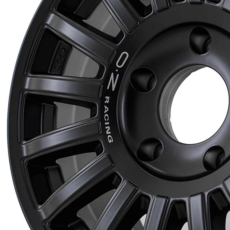 Permaisuri | OZ Racing - Rally Raid Matt Black Silver Lettering 18