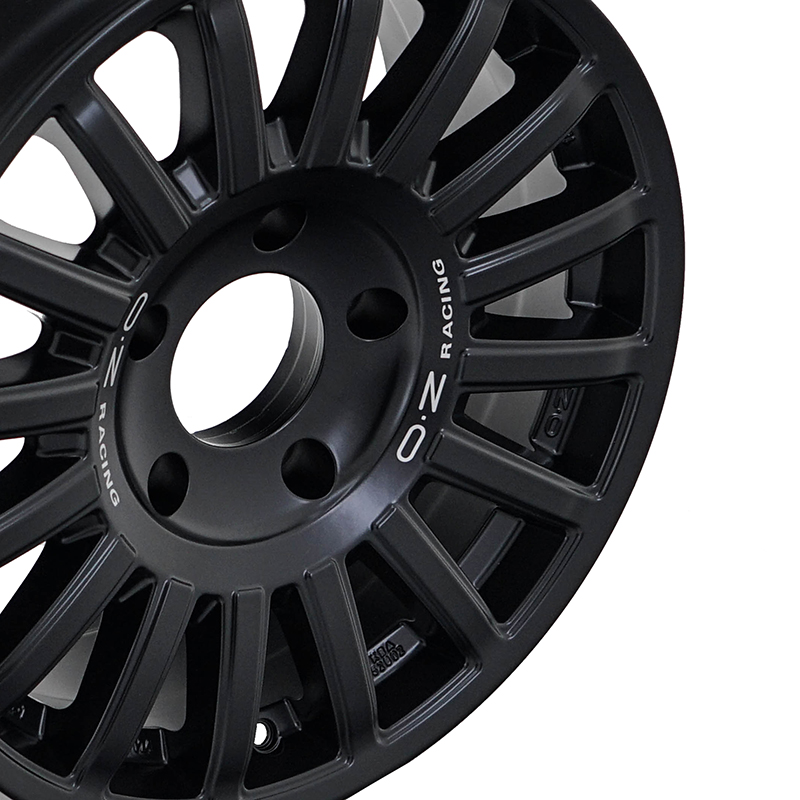 Permaisuri | OZ Racing - Rally Raid Matt Black Silver Lettering 18