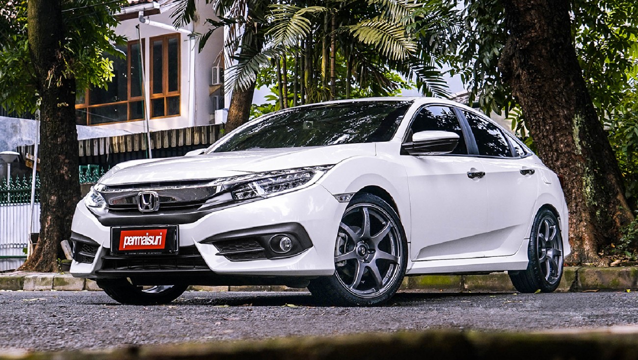 Permaisuri | Enkei Tuning Series SC38 on Honda Civic Turbo