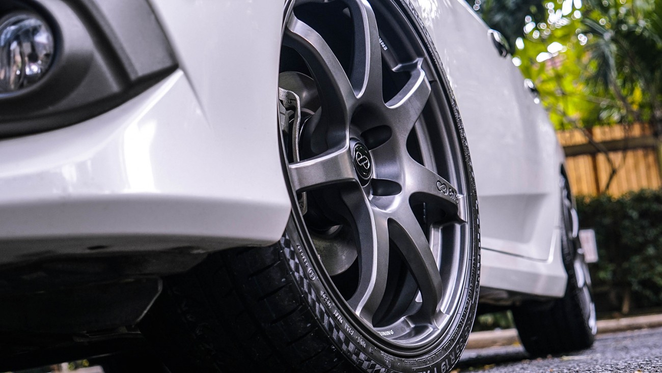 Permaisuri | Enkei Tuning Series SC38 on Honda Civic Turbo