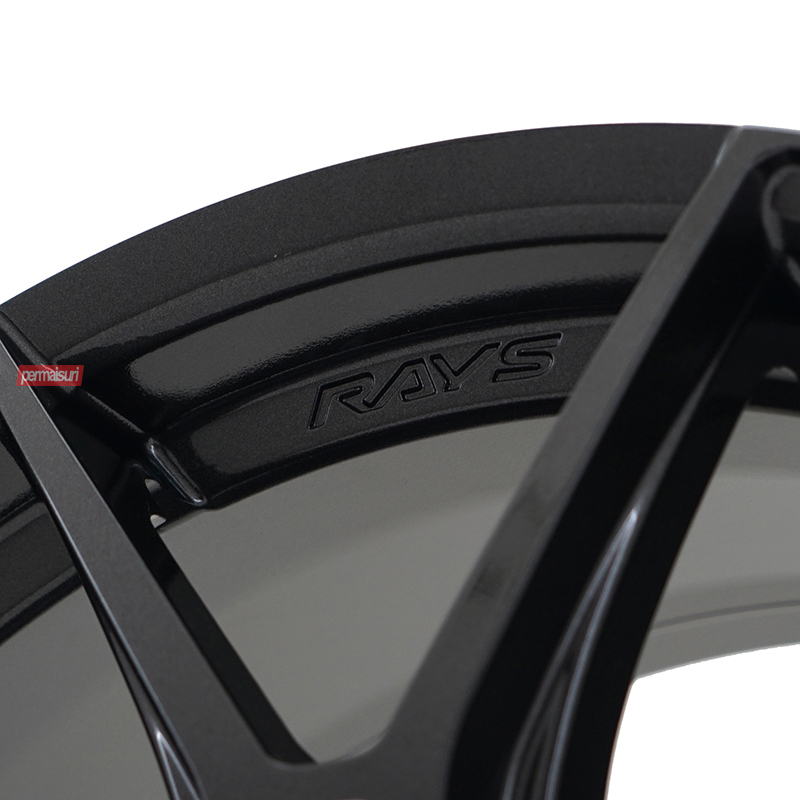 Permaisuri | Rays - 57FXZ Super Dark Gunmetal/Machining/Rim Edge DC 19