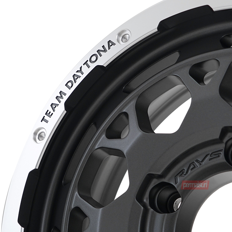 Permaisuri | Rays - M9 Matte Gunmetal/Rim Diamond Cut 16
