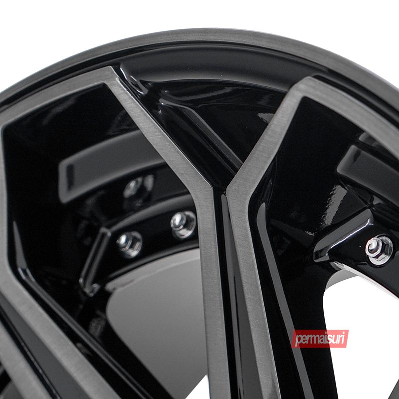 Permaisuri | 4PLAY WHEELS - 4P80R | Brushed Black Tinted 20