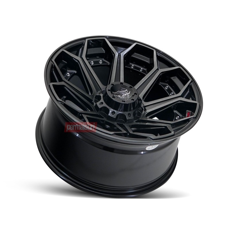 Permaisuri | 4PLAY WHEELS - 4P80R | Brushed Black Tinted 20