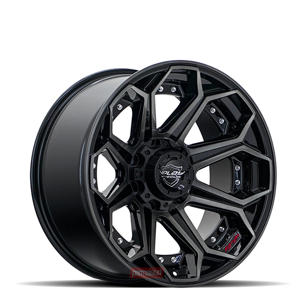 Permaisuri | 4PLAY WHEELS - 4P80R | Brushed Black Tinted 20
