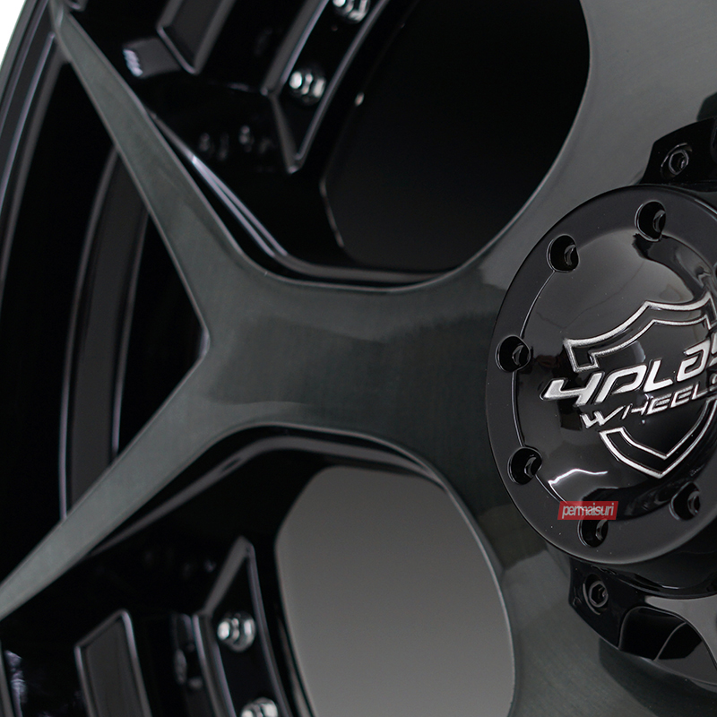 Permaisuri | 4PLAY WHEELS - 4P50 | Black with Brushed Face 20