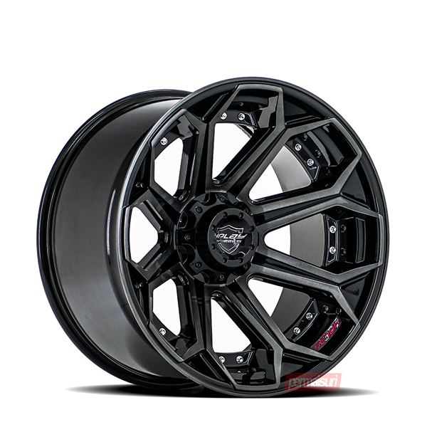 Permaisuri | 4PLAY WHEELS - 4P80R Brushed Black 22