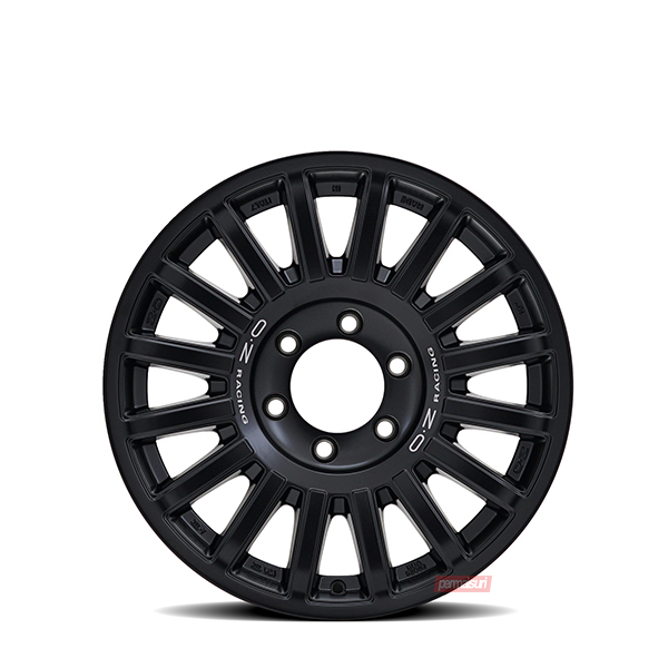 Permaisuri | OZ Racing - Rally Raid Matt Black Silver Lettering 17