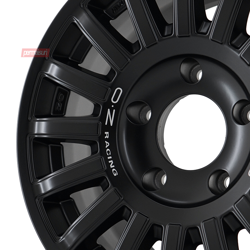 Permaisuri | OZ Racing - Rally Raid | Matt Black Silver Lettering 17