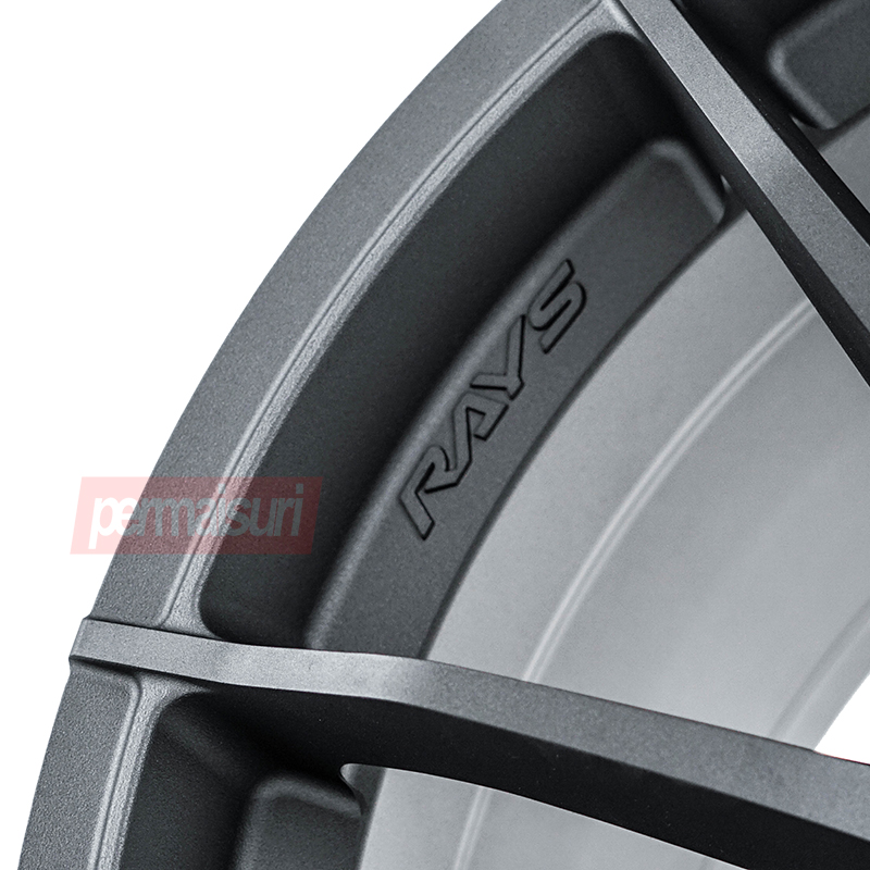 Permaisuri | Rays - 57XR | Matte Graphite 18