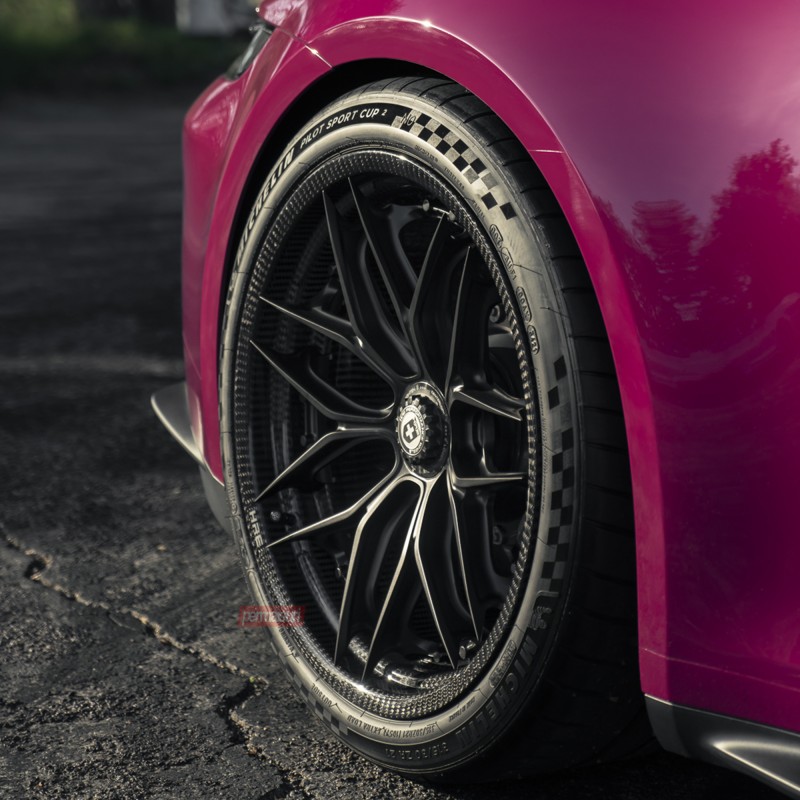 Permaisuri | HRE - HX100 Mesh | Frozen Dark Clear Gloss CRBN