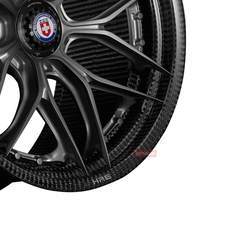Permaisuri | HRE - HX100 Mesh | Frozen Dark Clear Gloss CRBN
