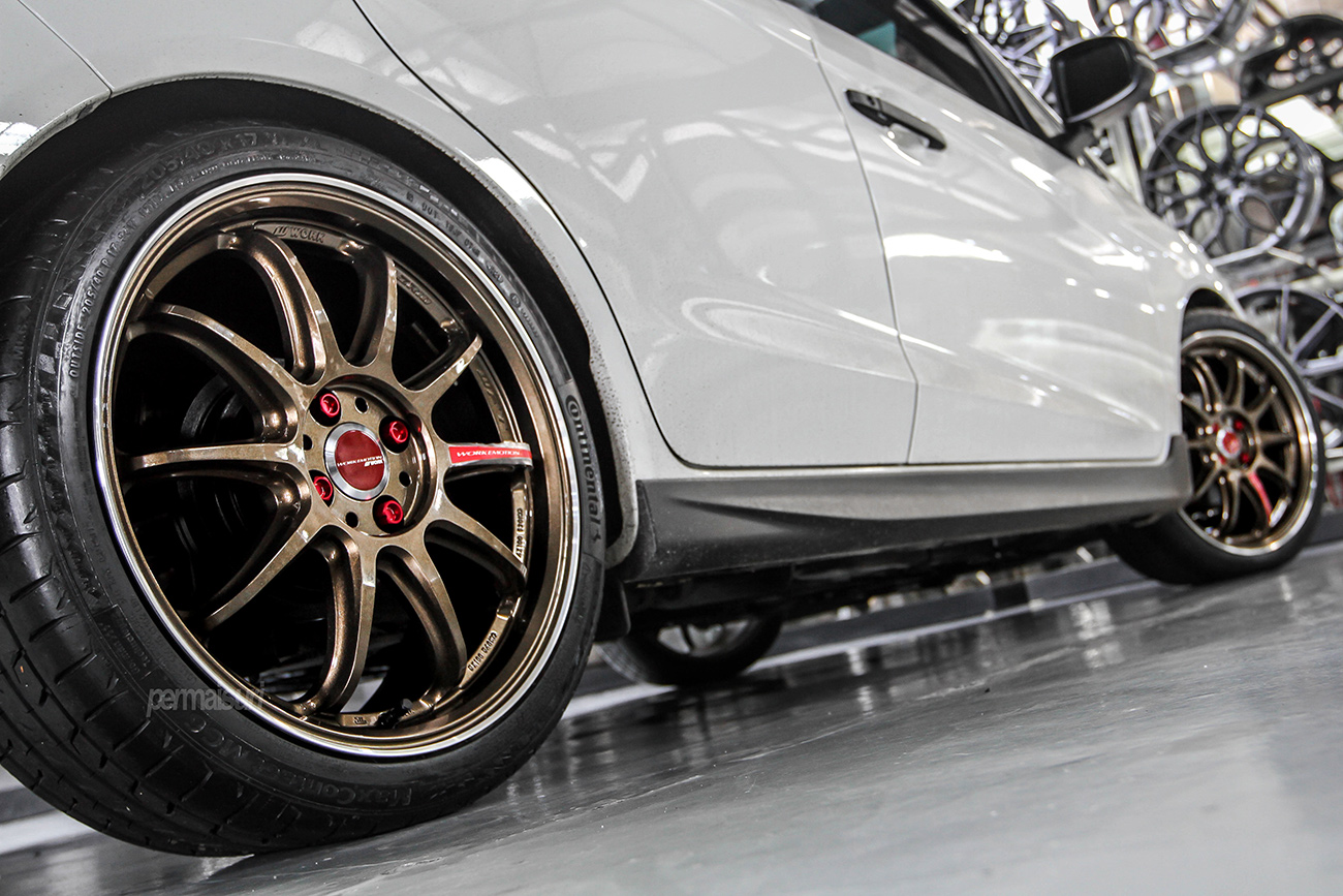 Permaisuri | WORK Emotion ZR10 with Honda Brio