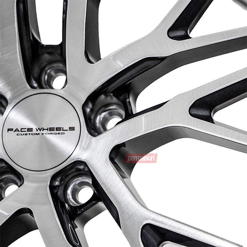 Permaisuri | Facewheels - FW1802 | Tinted Brushed Windows 20