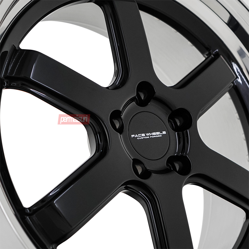 Permaisuri | Facewheels - Pandora | Gloss Black w/ High Polish 20