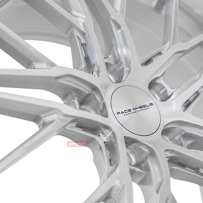 Permaisuri | Facewheels - FW166 | Brushed Silver 18