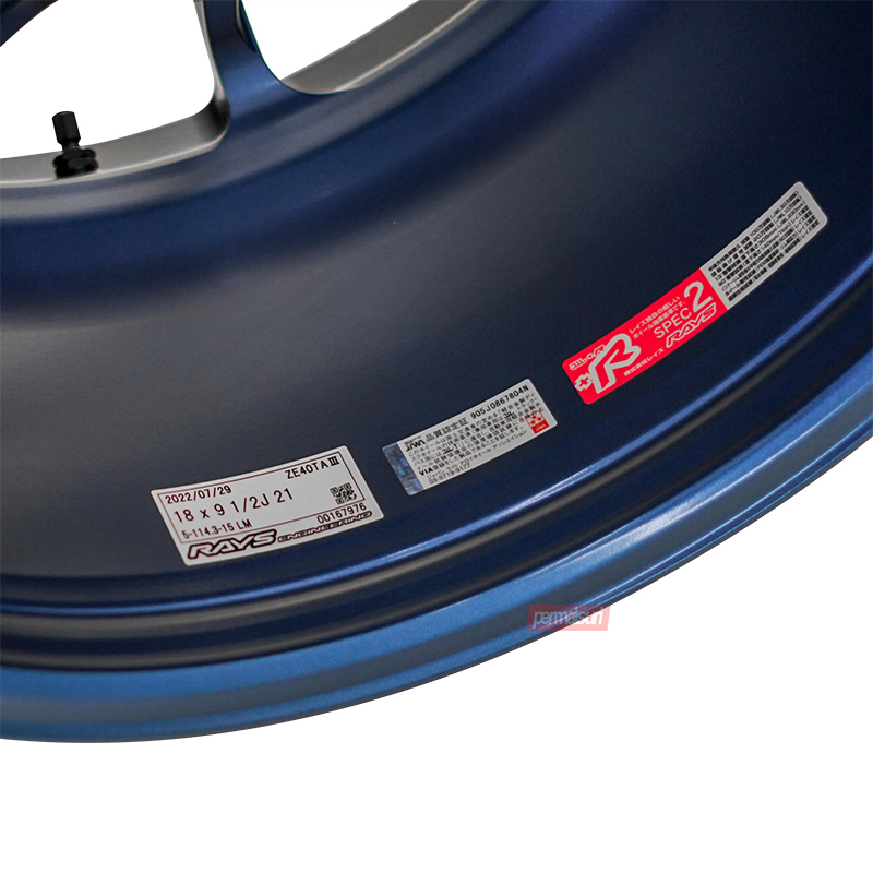 Permaisuri | Rays - ZE40 Time Attack III | Metallic Blue 18