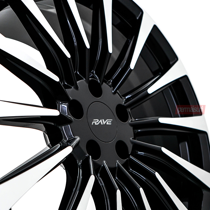 Permaisuri | RAVE - Stark II | Gloss Black with Machined Face 20