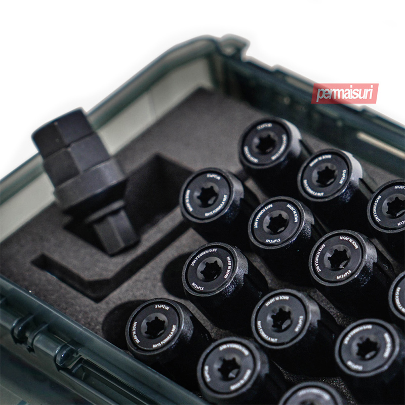 Permaisuri | Accessories - Rays Formula Nut (FN II) M14 x 1.5 Black - Black