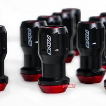 Permaisuri | Accessories - Rays Formula Nut (FN II) M 12 x 1.5 Black - Red
