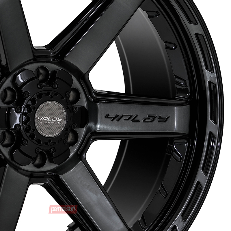 Permaisuri | 4PLAY WHEELS - 4P63 | Brushed Black 22