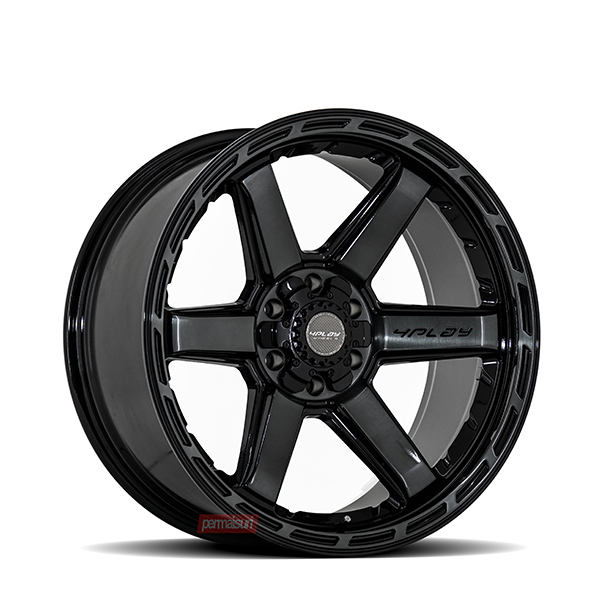 Permaisuri | 4PLAY WHEELS - 4P63 | Brushed Black 22