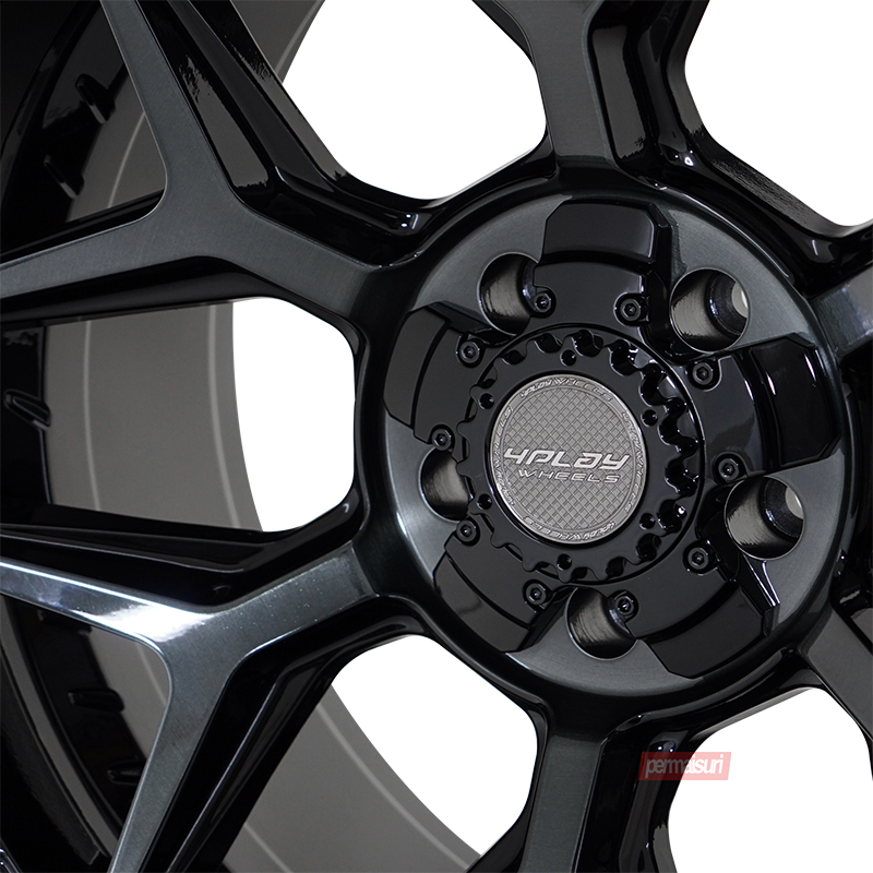 Permaisuri | 4PLAY WHEELS - 4P06 | Brushed Black 20