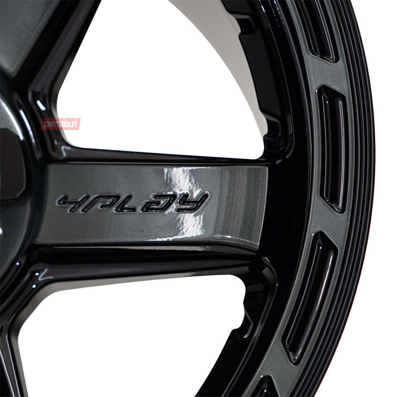 Permaisuri | 4PLAY WHEELS - 4P63 | Brushed Black 20