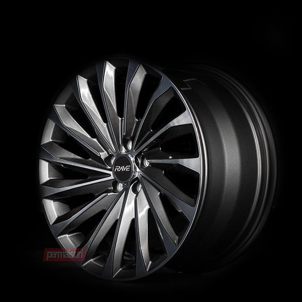 Permaisuri | RAVE - Calligra | Gloss Gunmetal 20