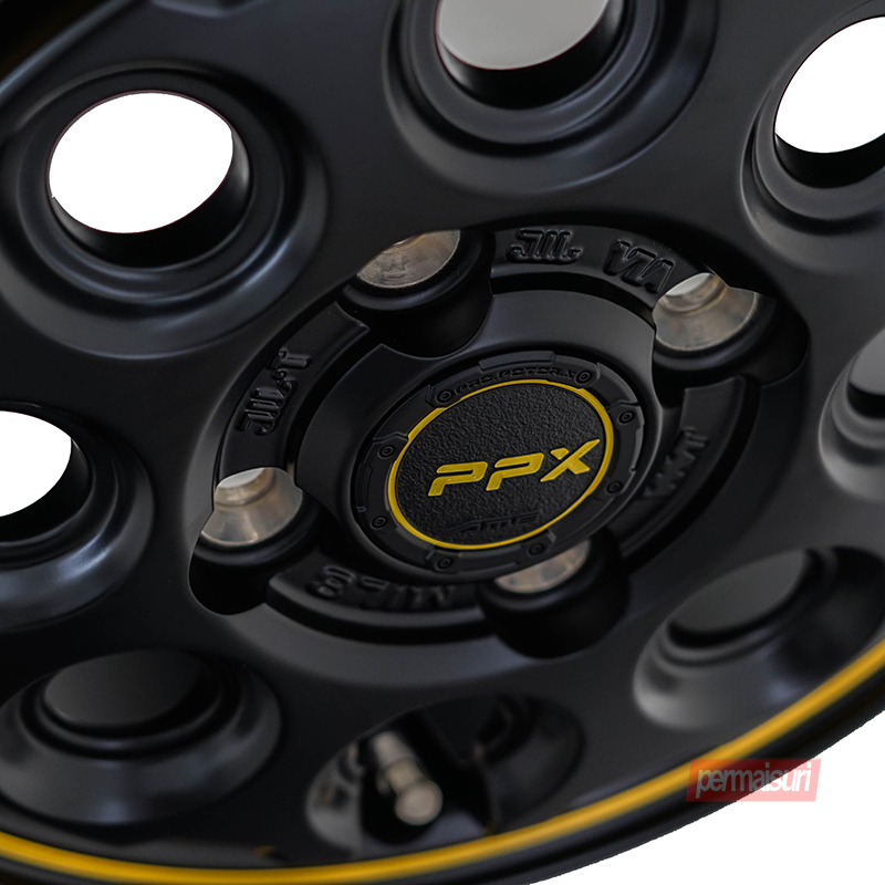 Permaisuri | AME - PPX | Semi Gloss Black Yellow Line 12